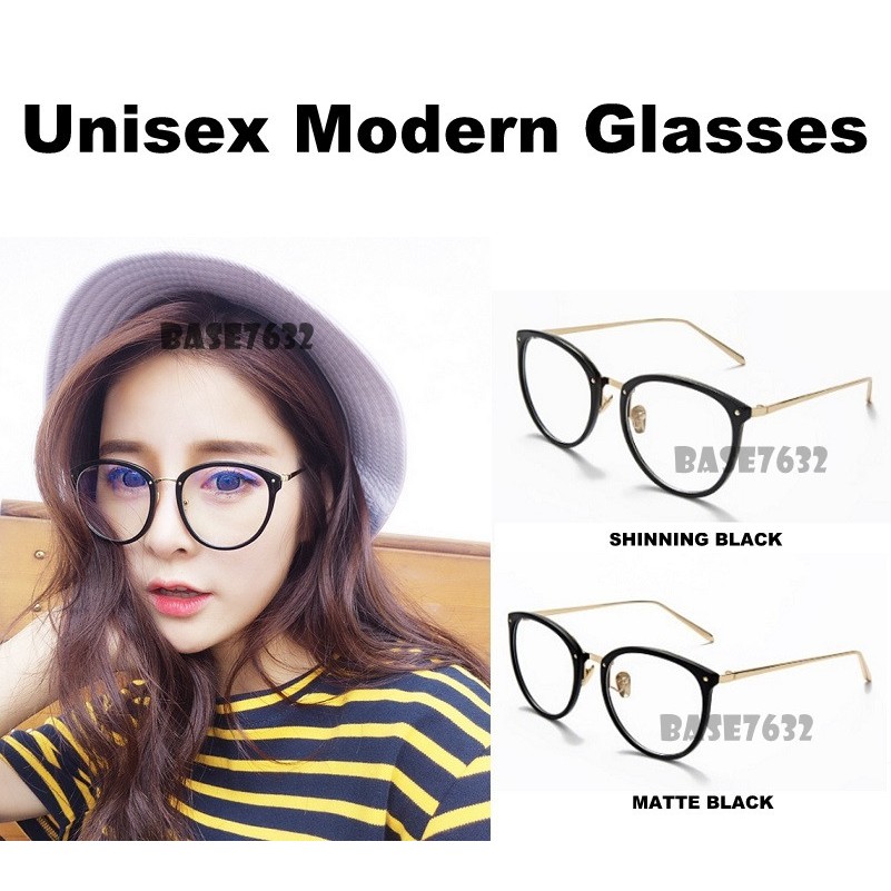 Unisex Korean Modern Style Frame Eyewear Glasses Lens Spec 2121.1 ...