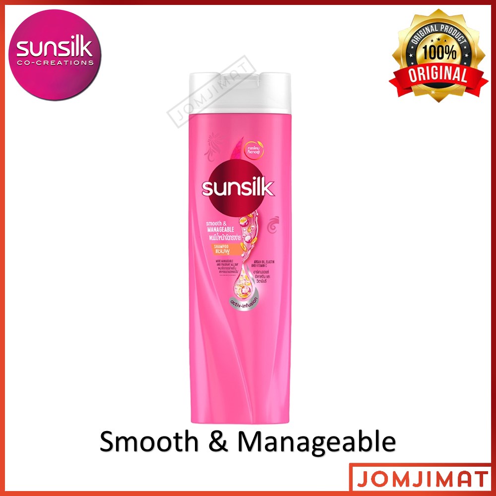 Sunsilk Hijab Natural Hair Shampoo 300ml/320ml / Smooth&Manageable Hair ...