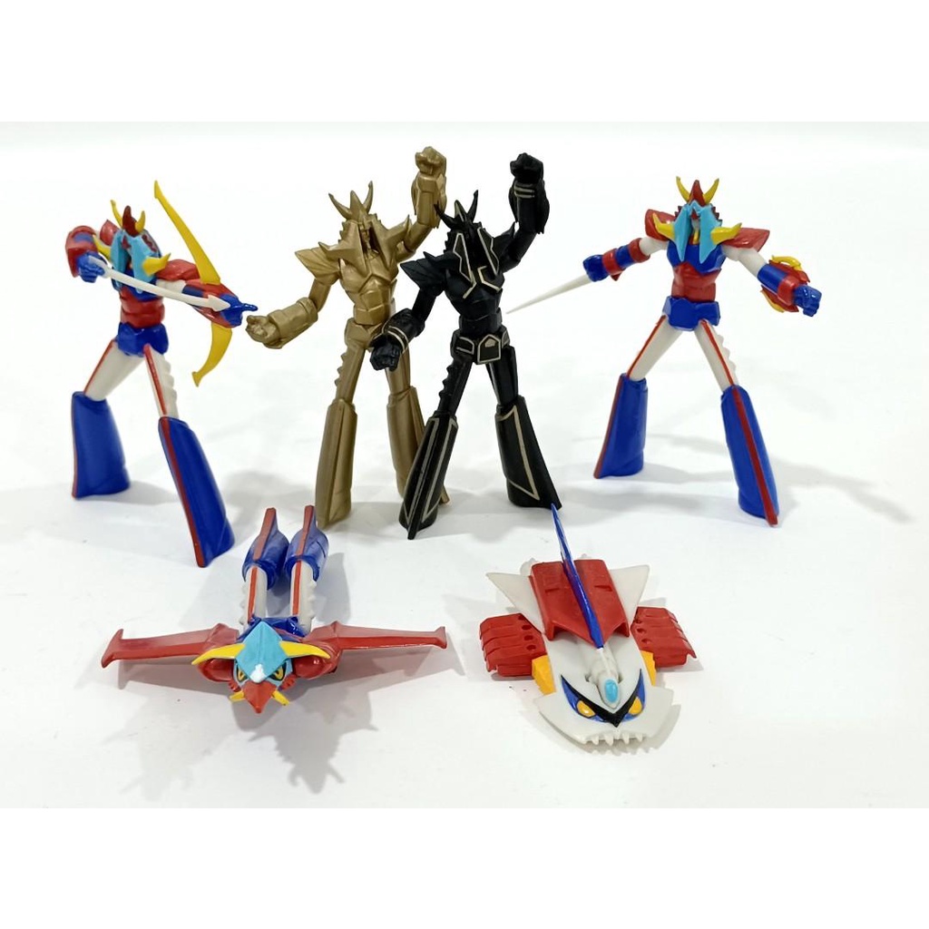 Bandai year 1998 Brave Raideen Super Robot Wars HG Set 6pcs | Shopee ...