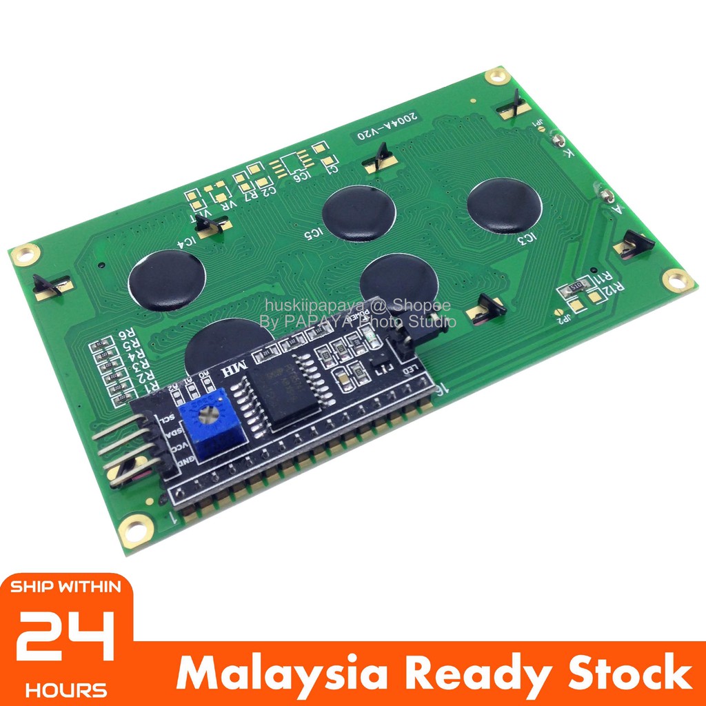 [VAR] Arduino IIC I2C LCD 2004 (20x4) Liquid Crystal Display Module ...