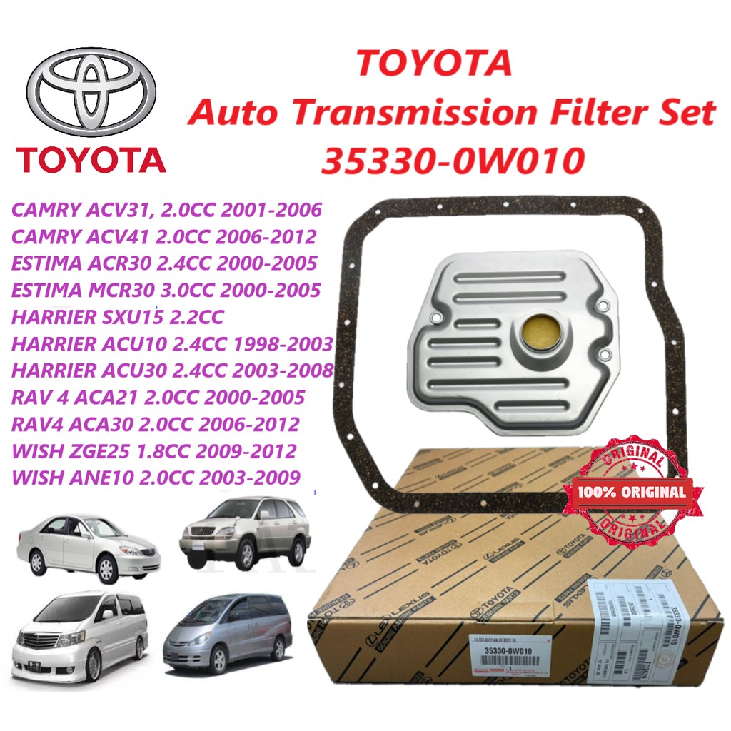 TOYOTA Auto Transmision Filter Set 35330-0W010/35330-28010-Toyota ...