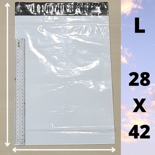 White Courier Bag Parcel Bag (NO POCKET) Packaging Plastic Bag Parcel ...