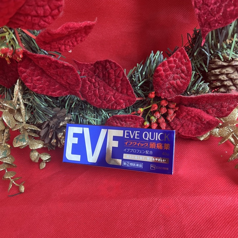 Eve QUICK Headache 40 pills (Headache Medicine) Original Japan | Shopee ...
