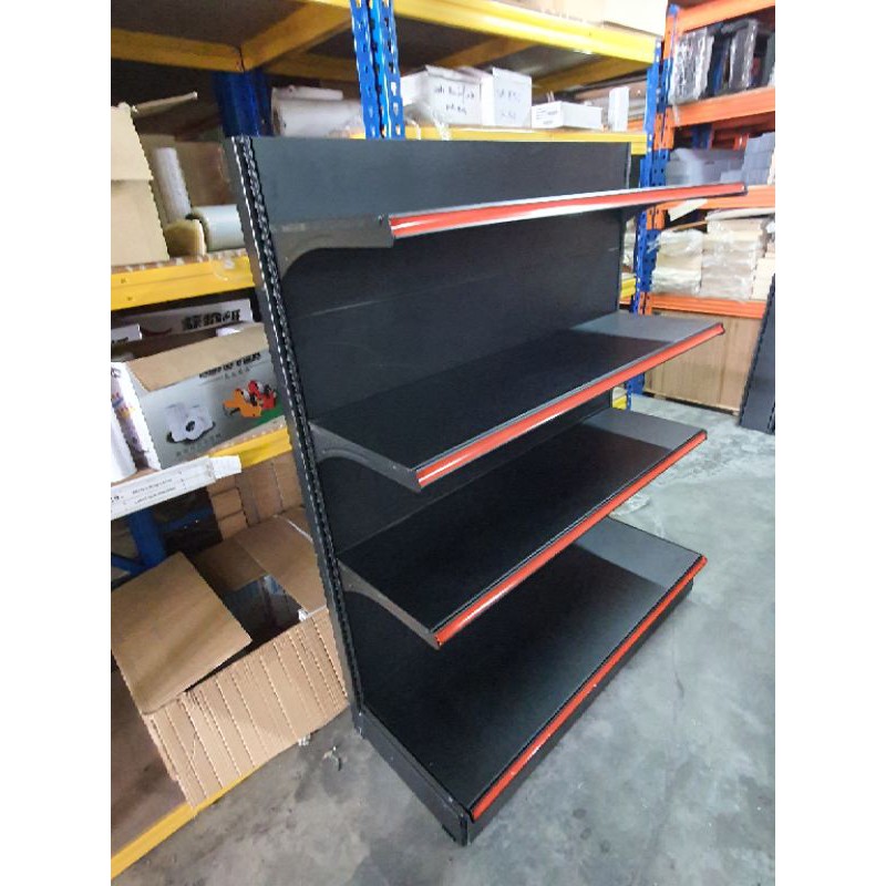Big Rack Wall Gondola Black Big Rack Wall Gondola Black Big Rack Wall ...