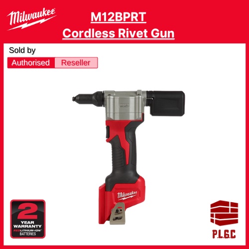 Milwaukee M12 M12BPRT 12v Cordless Rivet Gun | Shopee Malaysia