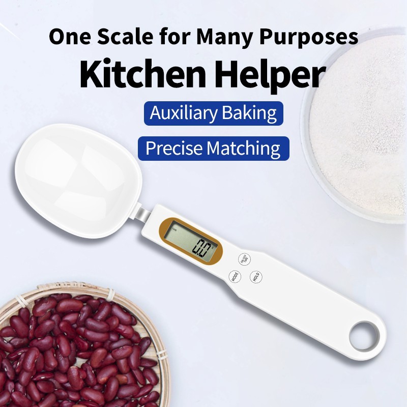 MALAYSIA READY STOCK Electronic Spoon Weight Scale Digital LCD Kitchen ...