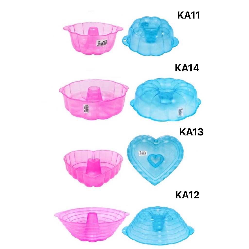 KA11 KA12 KA13 KA14 BPA-Free Plastic Jelly Flower Skirt Love Heart ...