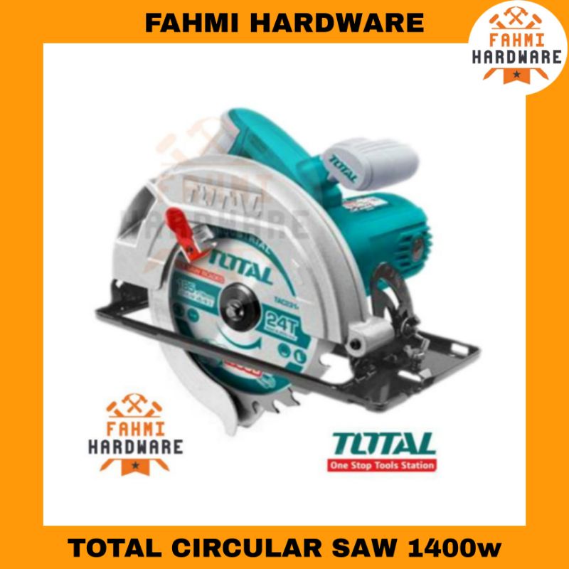 TOTAL CIRCULAR SAW (MESIN POTONG KAYU) TS1141856 | Shopee Malaysia