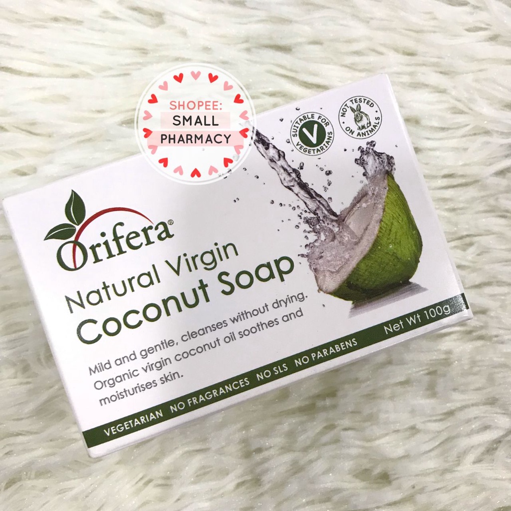 Orifera Natural Virgin Coconut Soap 100g 901064 | Shopee Malaysia