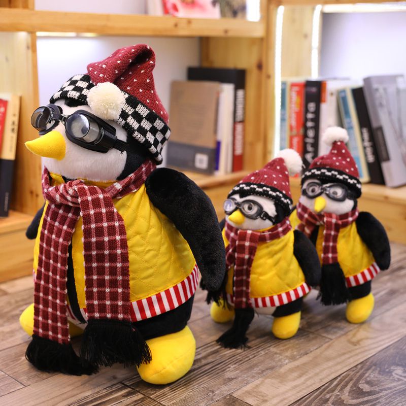 27/47cm Joeys Friend HUGSY Plush Toys Penguin Animal Stuffed DollsKids ...