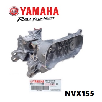 (100% ORIGINAL) YAMAHA NVX155 CRANKCASE ENGINE COVER ASSY CRANK CASE ...
