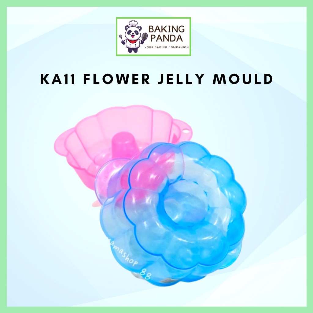 KA11 Jelly Mould Flower/ Pudding Mould Bunga/ Acuan Kek Jelly / Acuan ...