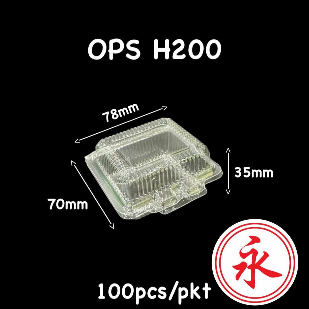 BENXON Plastic Tray - OPS H200 (100pcs/pkt) | Shopee Malaysia
