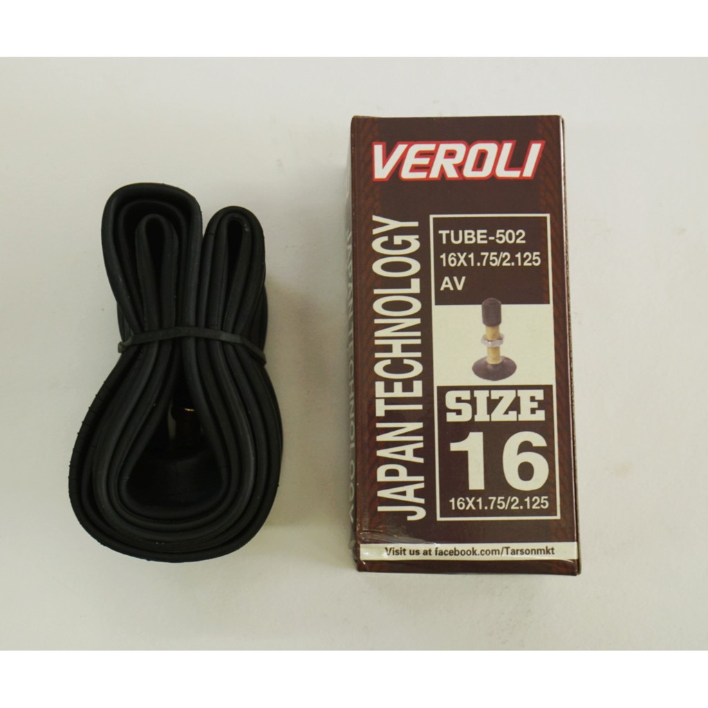 16 Inch Kids Bicycle Inner Tube 16x1.75 / 2.125 Tiub Basikal | Shopee ...