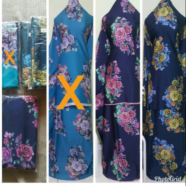 Kain Pasang 4 Meter ( Royal Silk) | Shopee Malaysia