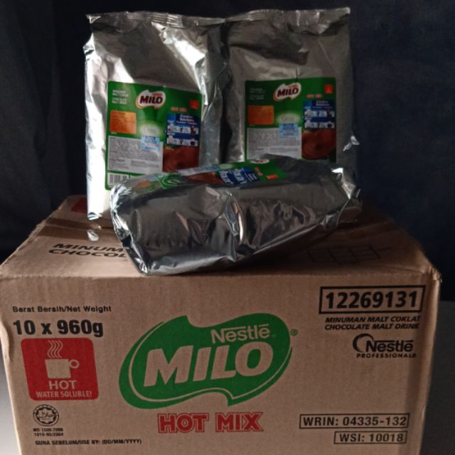 Nestle Milo Hot Mix 3in1 960gm | Shopee Malaysia