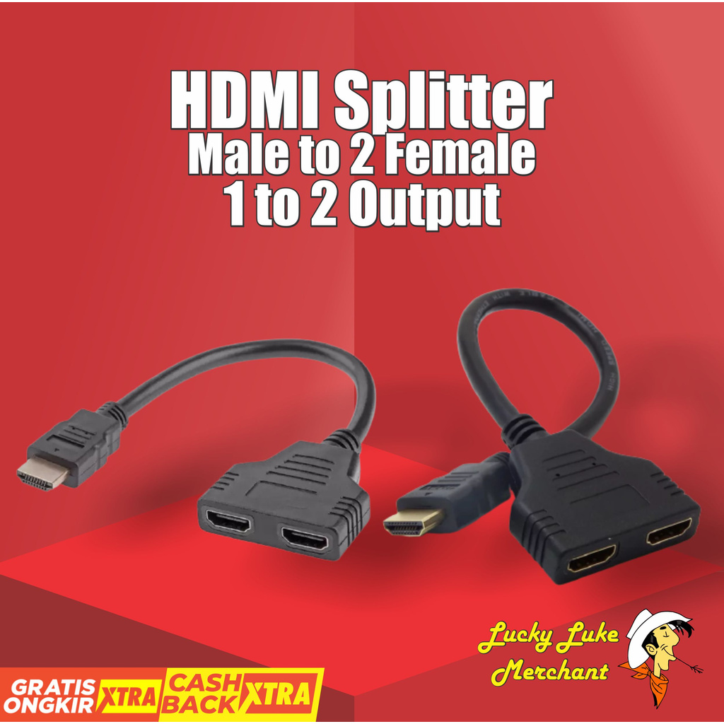 Hdmi Splitter Dual Output for Cloning Display 2 Monitor splitters ...
