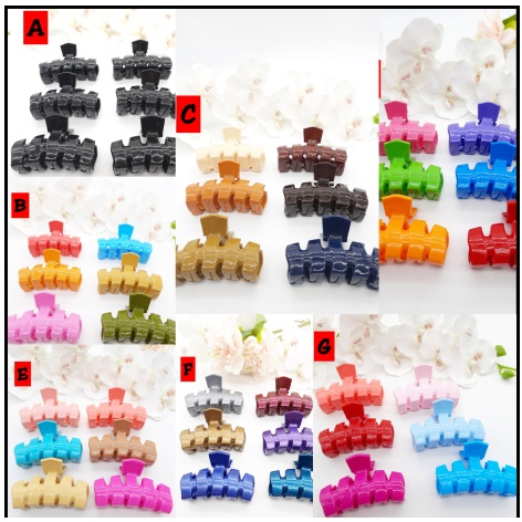 🦈 Jaws Clip Rambut Wanita (Made in Thailand) – Kuat & Bergaya | Shopee ...