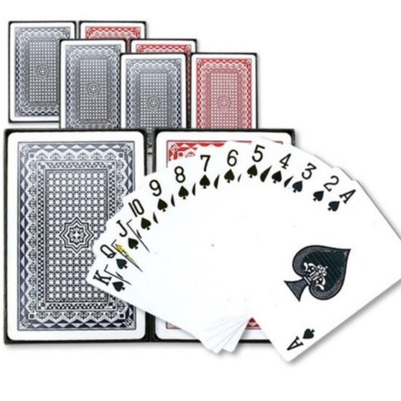 ROYAL PLAYING CARDS 100% PLASTIC/POKER 56PCS (READY STOCK) | Shopee ...