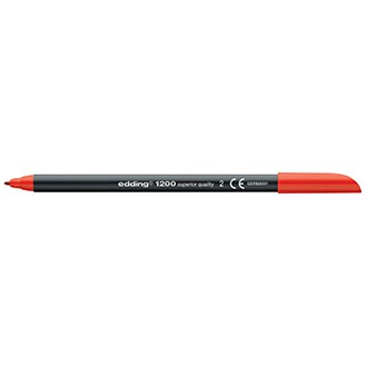 edding 1200: Coloring Pen (Red) | Shopee Malaysia