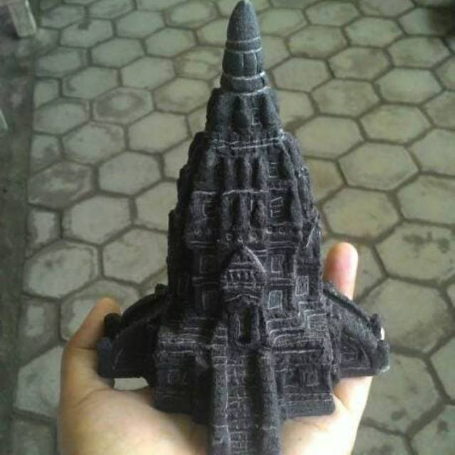 Miniature PRAMBANAN BATU Temple - JOGJA SOUVENIR - Display | Shopee ...