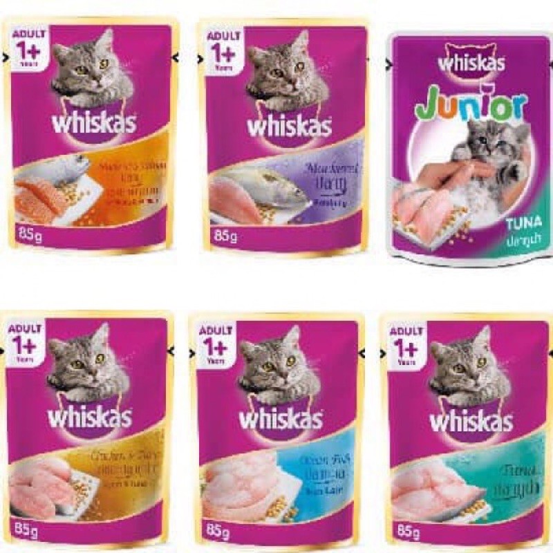Whiskas PATE PACKAGE 85g (LARGE CAT) | Shopee Malaysia