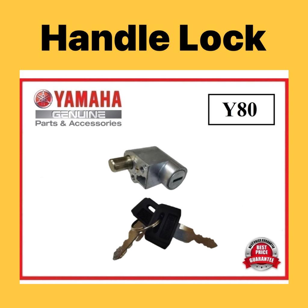 YAMAHA Y80 Y 80 HANDLE LOCK HANDLE LOCK ASSY STEERING KUNCI SUIS SWITCH ...