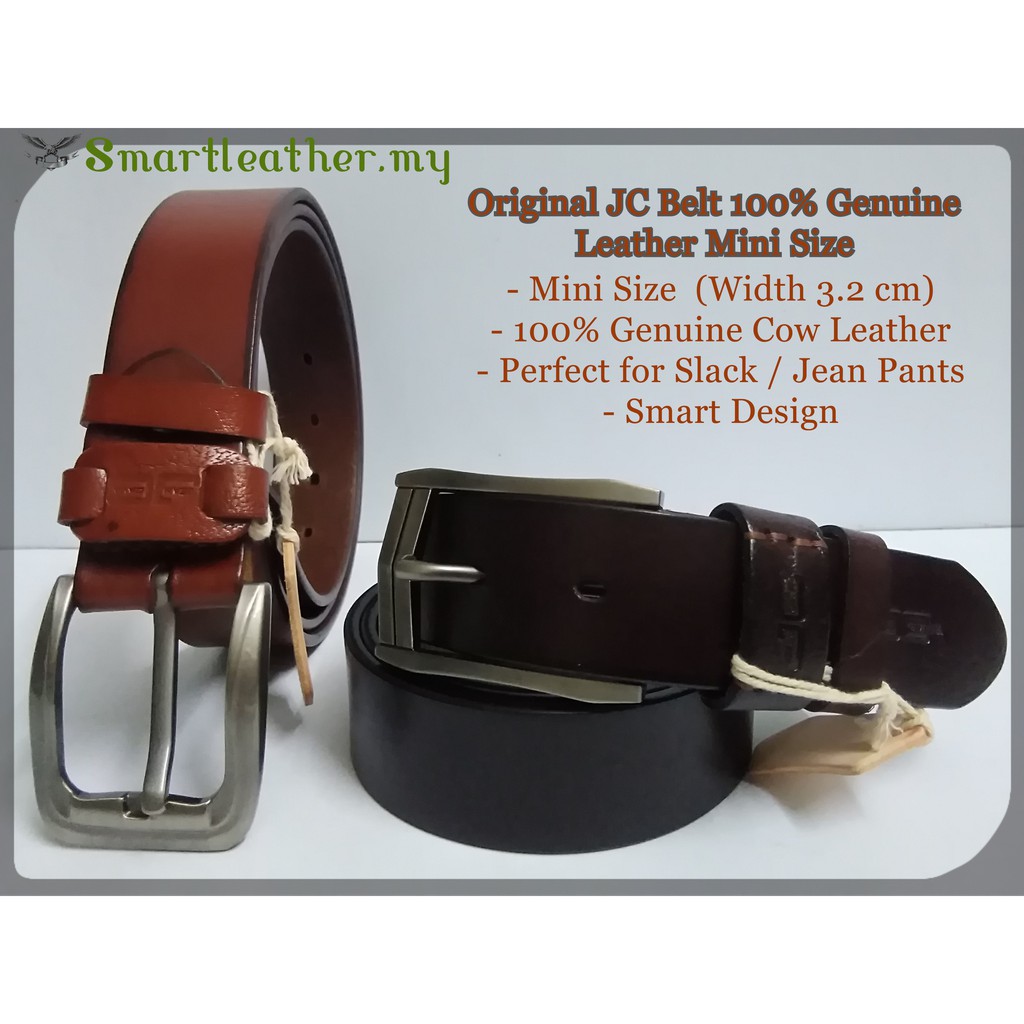 Original JC Belt 100% Genuine Leather Mini Size / Tali Pinggang ...