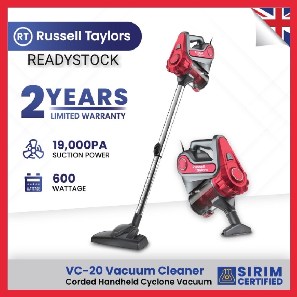 Russell Taylors Handheld Cyclone Vacuum Cleaner VC-20 | Shopee Malaysia