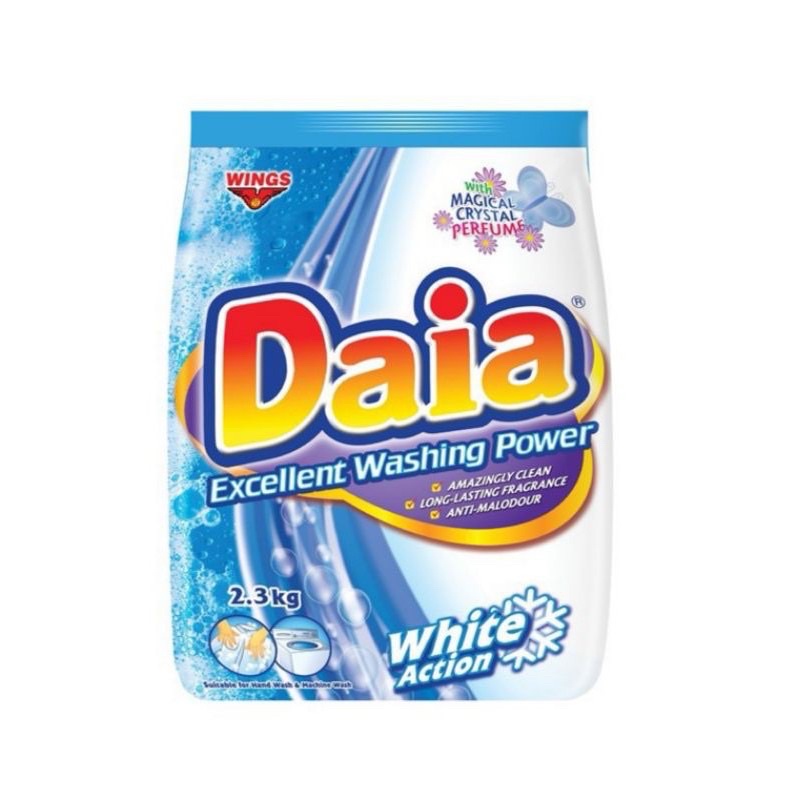 DAIA EXCELLENT WASH POWDER DETERGENT (2.1/2.2KG) | Shopee Malaysia