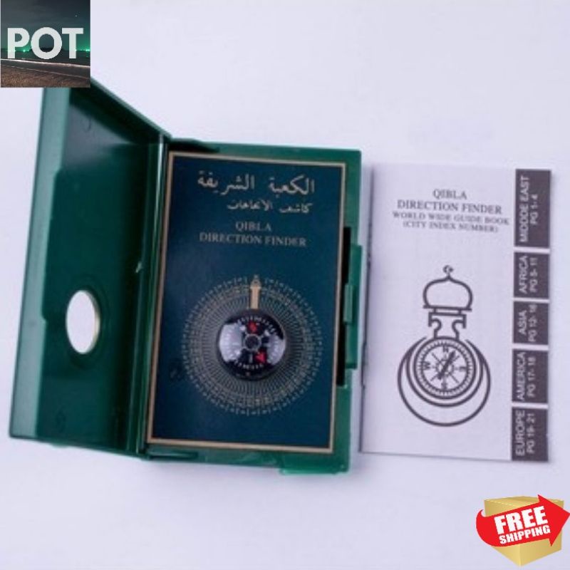 Peralatan Sesuai Untuk Muslim Guna Islam Qibla Prayer Direction Finder ...