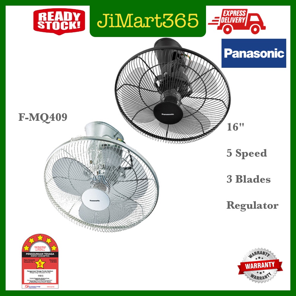 Panasonic 16'' Oscillation Auto Fan F-MQ409-GY/DG | Shopee Malaysia