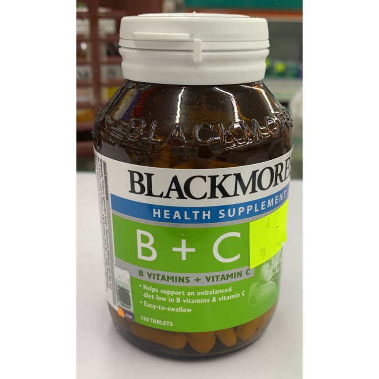 (GOODLIFE) - BLACKMORES MULTI B+C B VITAMINS + VITAMIN C - 30's/120's ...