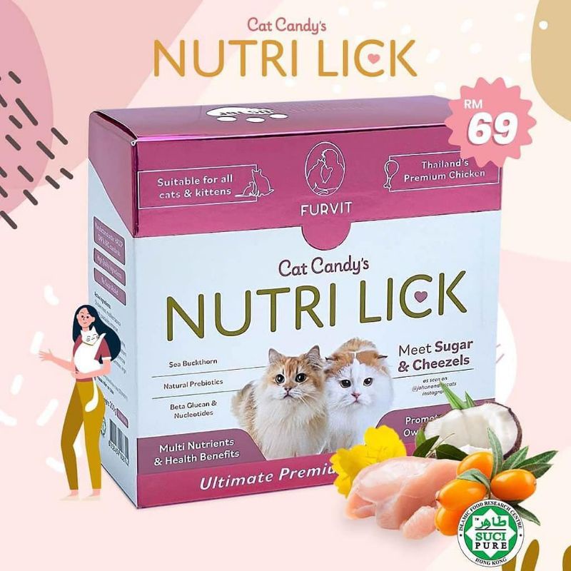 Premium Furvit Cat Candy's NutriLick | Shopee Malaysia