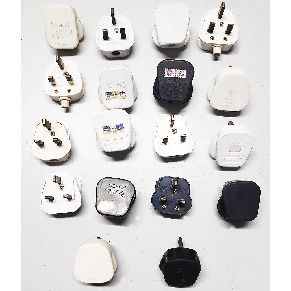 [USED] 3 Pin UK Malaysia Plug Socket DIY 13amp 13a Fused (tested ...