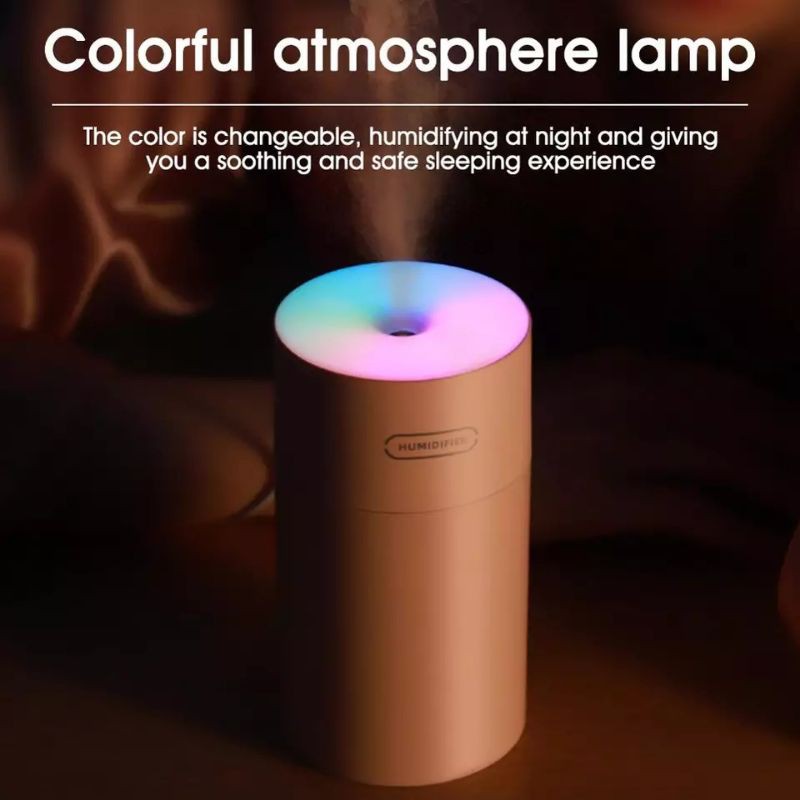 RDY STOCK Ultrasonic Turning Color Cup Humidifier USB Diffuser for ...