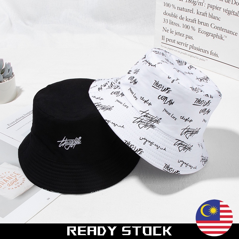 Unisex Double Side Graphic Bucket Hat Fisherman Hat Man Women Trendy ...