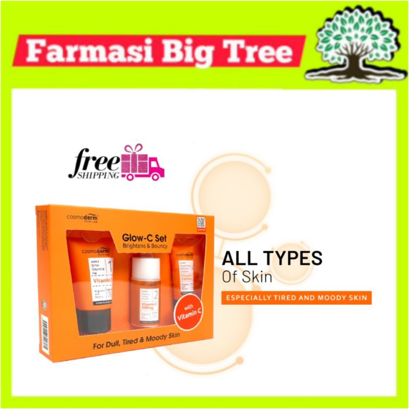 Cosmoderm Glow-C Set (Vitamin C) | Shopee Malaysia