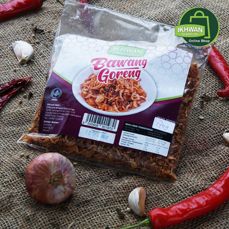 IKHWAN Bawang Goreng Rangup / Crispy Fried Shallot | Makanan Travel ...