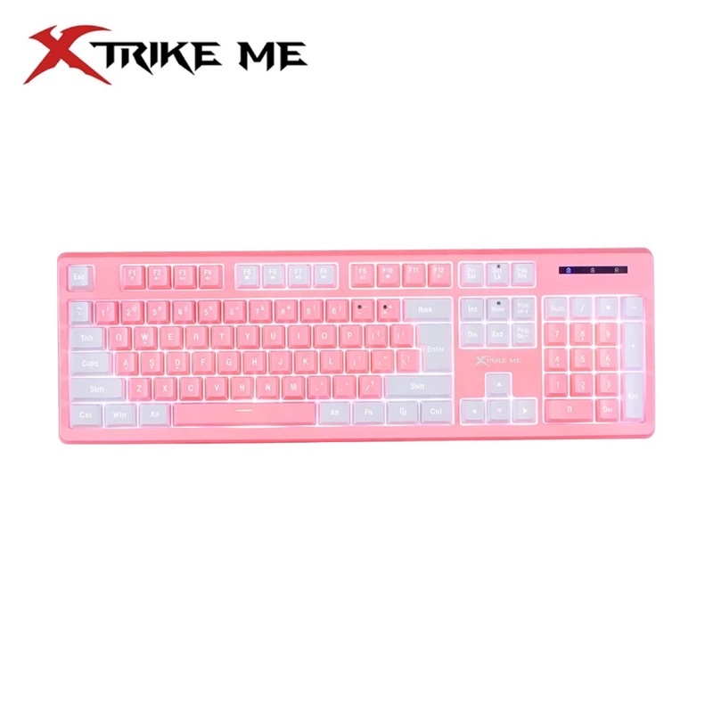 XTRIKE ME KB-706P WIRED MEMBRANE GAMING KEYBOARD - 25 KEY ROLLOVER SUPP ...