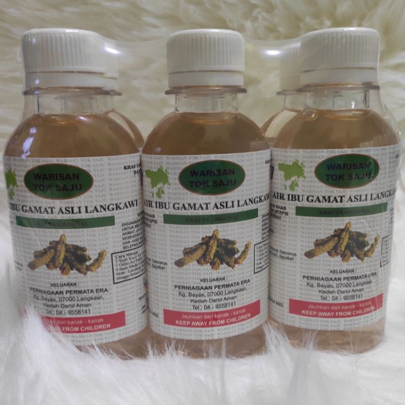 Air Ibu Gamat Asli Langkawi Warisan Tok Saju 💯 Original | Shopee Malaysia