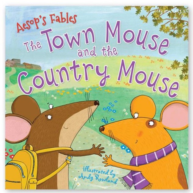 Aesop: The Town Mouse And The Country Mouse BBW Ori Children's ...