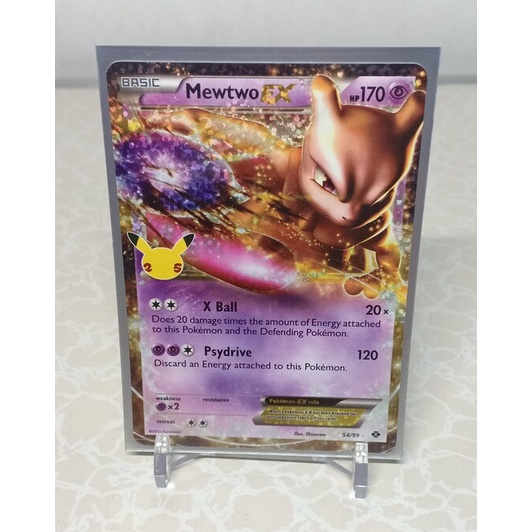 Pokemon TCG | Grade A + | Mewtwo EX (54/99) Ultra Rare (EN Version ...
