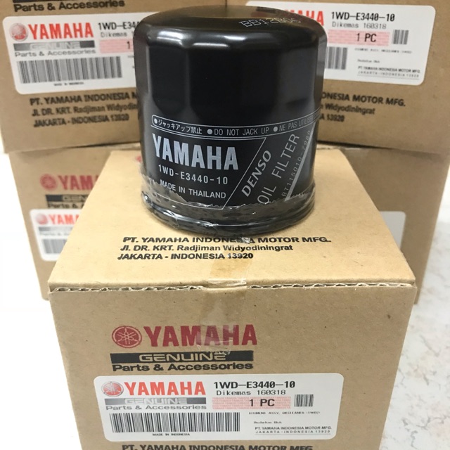 Yamaha R25 Oil Filter ORIGINAL / XJ6 / R6 / R1 / MT07 / MT09 1WD-E3440 ...