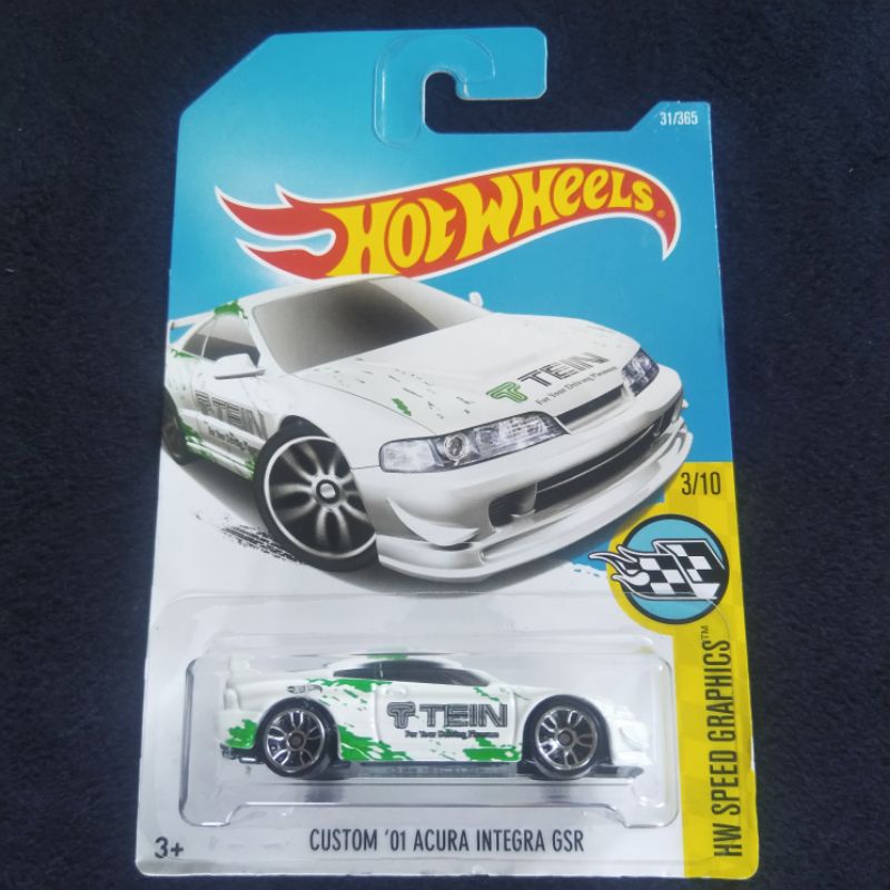 PUTIH Diecast Hot Wheels Hotwheels HW Speed Graphics Custom 01 Acura ...