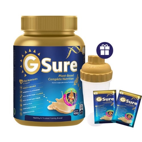 Good Morning Gsure 900g (FREE Shaker + 2 GSure Sachet) | Shopee Malaysia