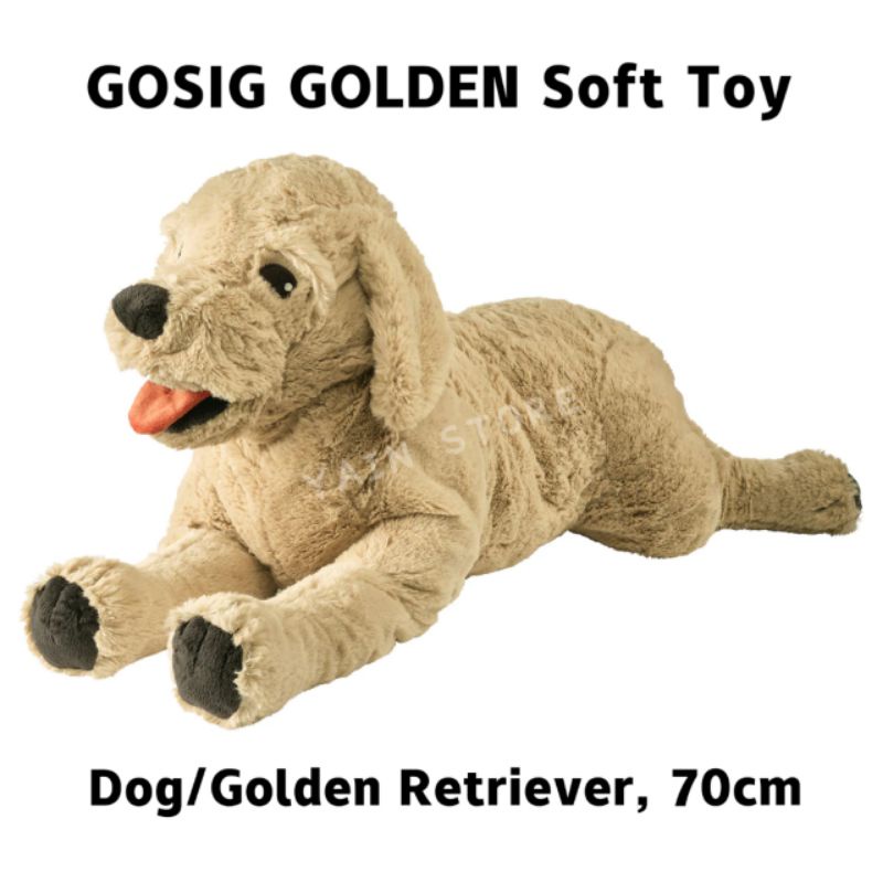 【Ready Stock】Branded 100% Original GOSIG GOLDEN Soft Toy, Dog/ Golden ...