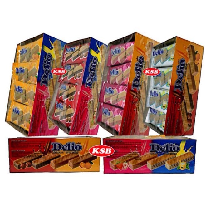 【16g x 24pcs】DELIO CREAM WAFER | Shopee Malaysia