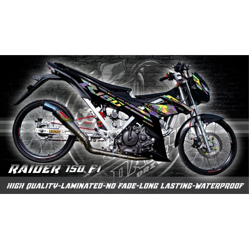 Suzuki Raider 150 Fi Decal Sticker | Shopee Malaysia