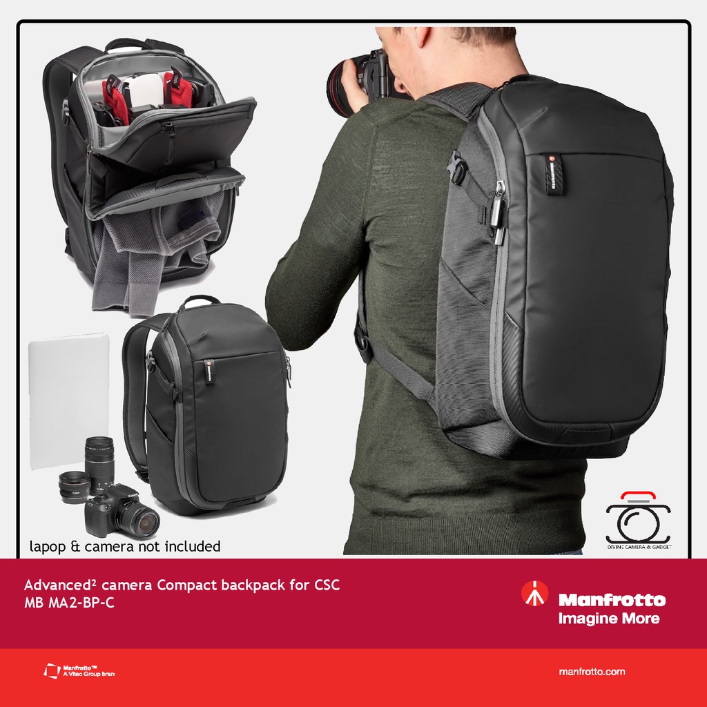 manfrotto Advanced² camera Compact backpack for CSC | Shopee Malaysia